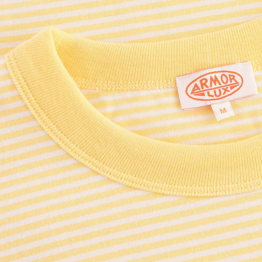 Armor Lux MC Heritage T-Shirt (Lemon) at Dandy Fellow