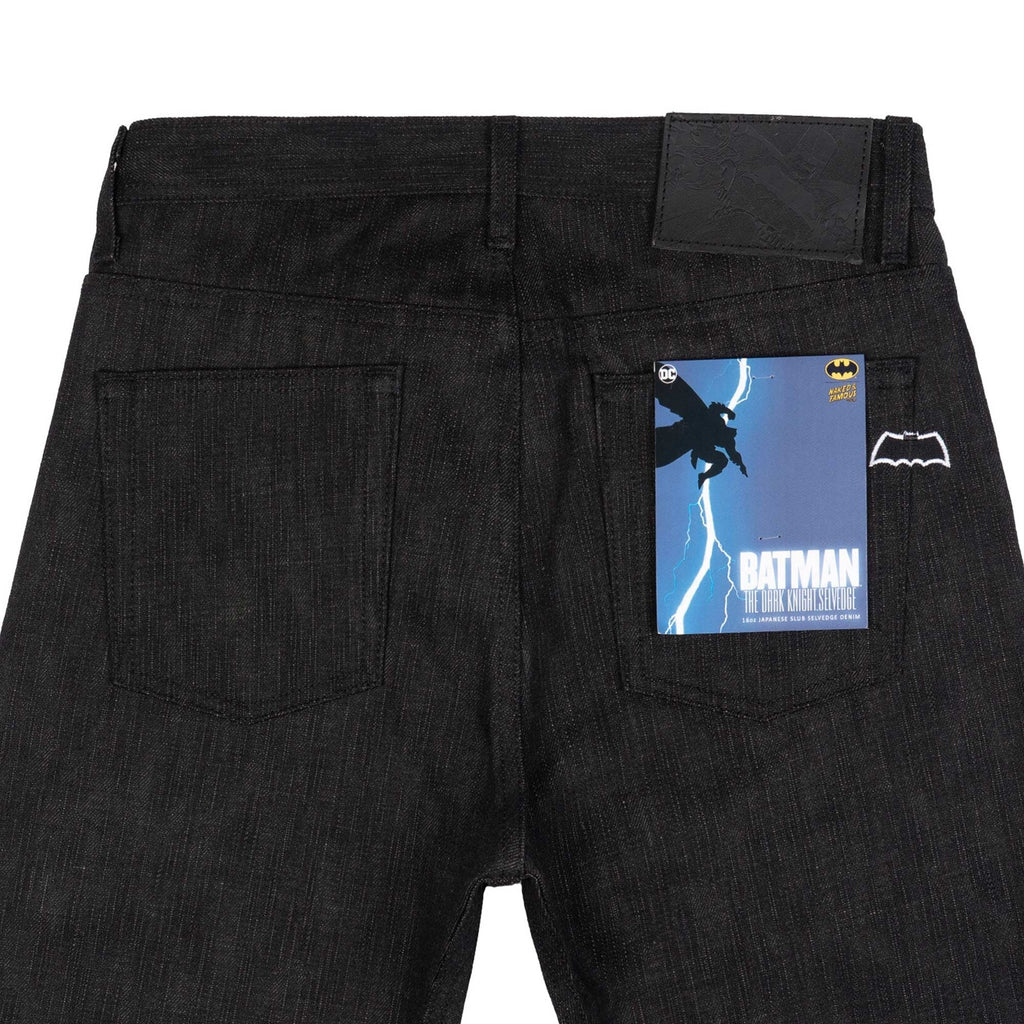 Naked And Famous Weird Guy Dark Knight Selvedge Jeans | Black/Grey ...