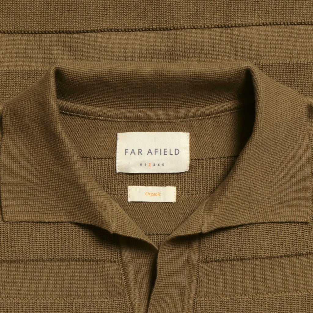 Far Afield Marsan Polo - Desert Palm - AFKN424 – Dandy Fellow
