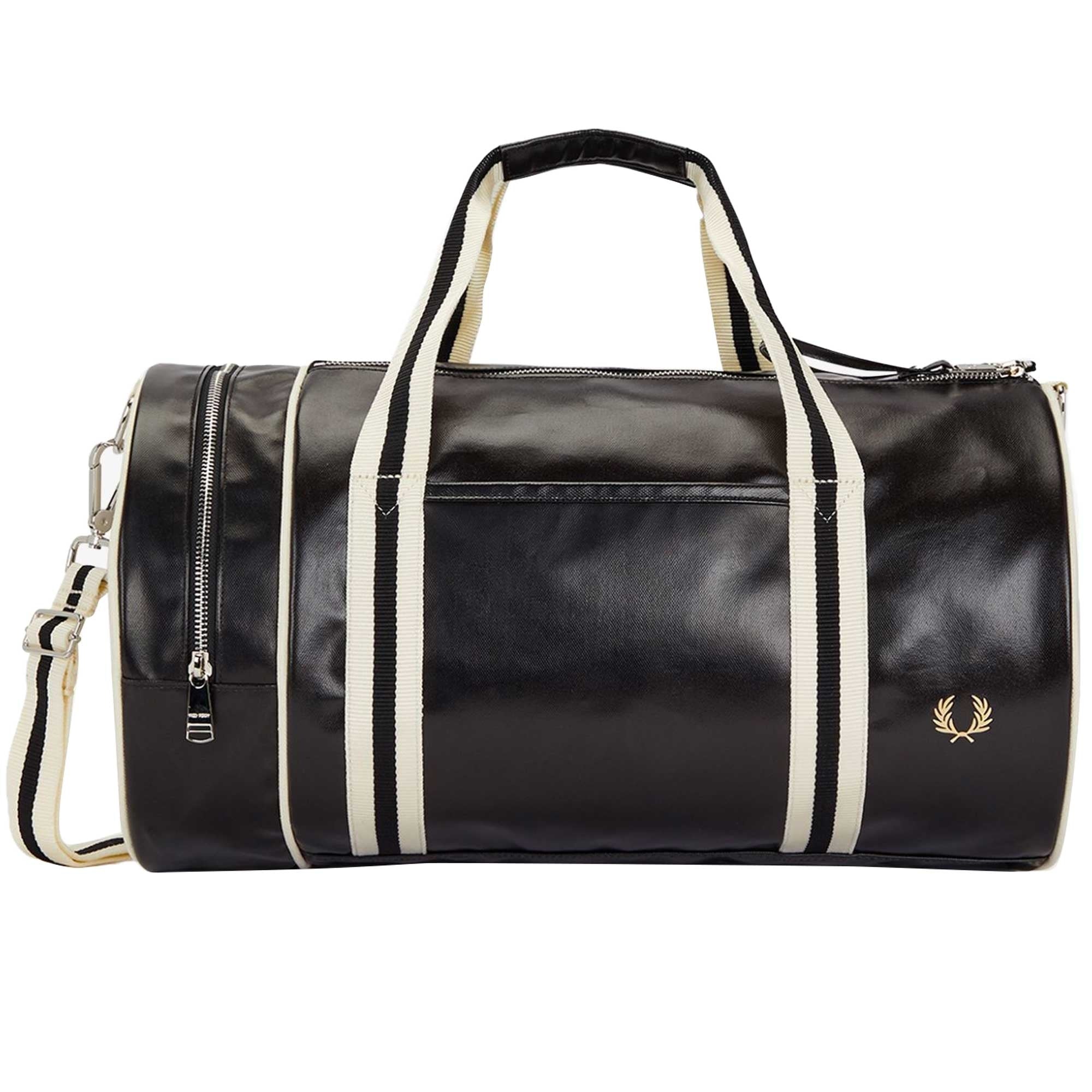 Fred Perry Classic Barrel Bag - Black - L7255-D57 – Dandy Fellow