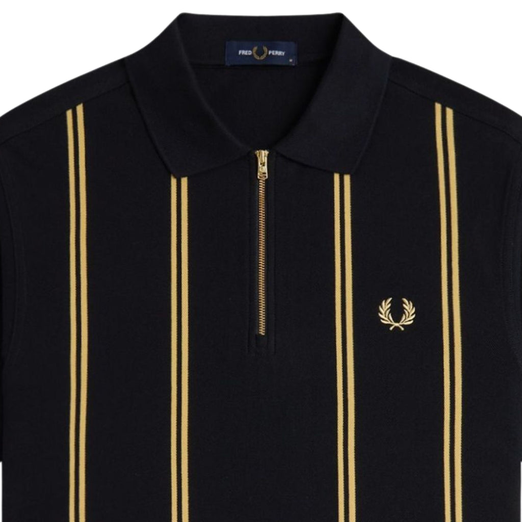 Fred Perry Vertical Stripe Polo Shirt - M2419-90A – Dandy Fellow