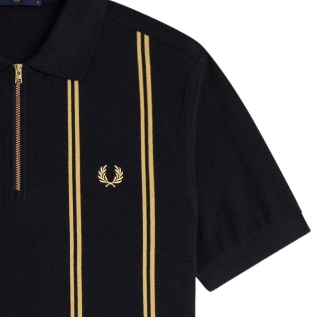 Fred Perry Vertical Stripe Polo Shirt - M2419-90A – Dandy Fellow